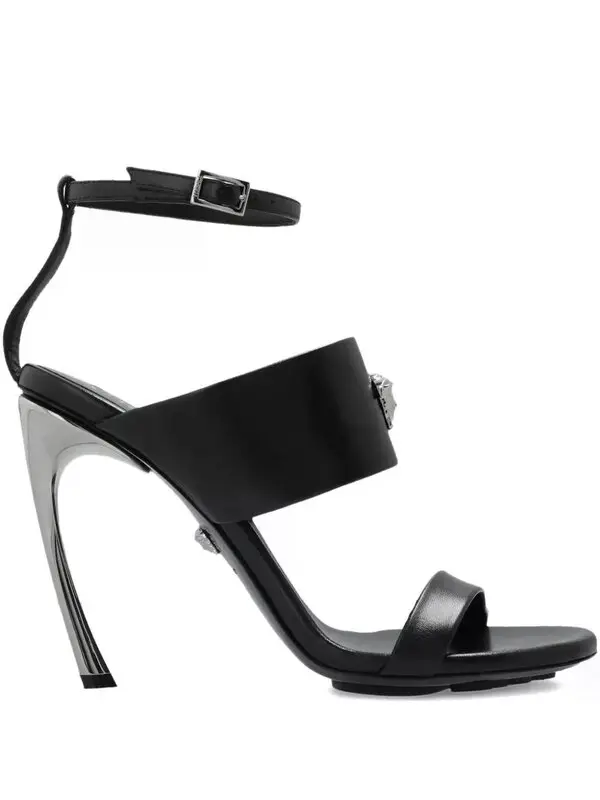 Versace 85mm Pincer Sandals - Black