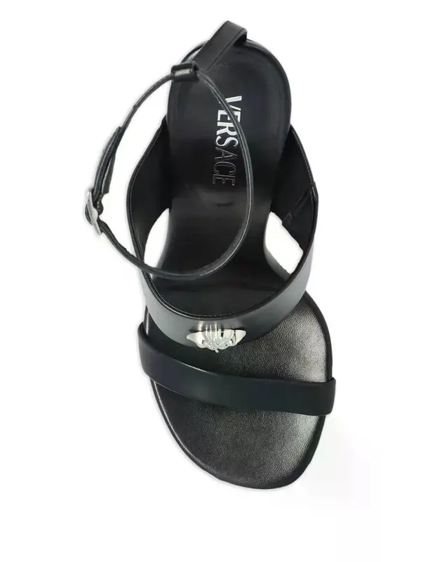 Versace 85mm Pincer Sandals - Black