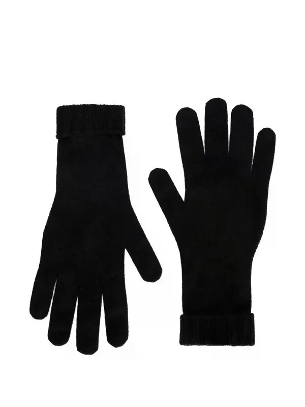 Dolce & Gabbana Knitted Gloves - Black