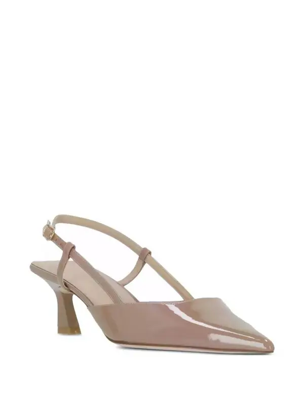 STUART WEITZMAN 50mm Vinnie Slingback Pumps - Neutrals