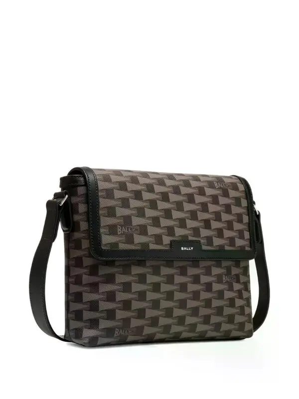 Bally Pennant-print Messenger Bag