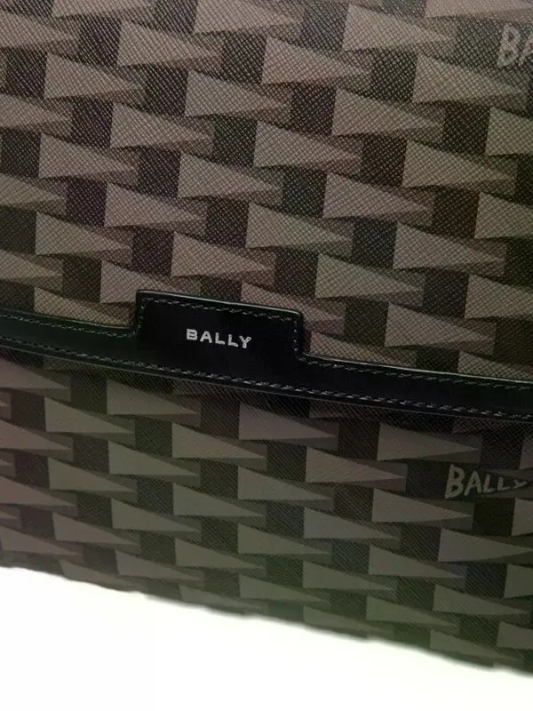 Bally Pennant-print Messenger Bag