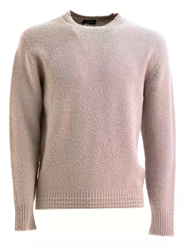 DRUMOHR Textured Crew-neck Sweater - Neutrals