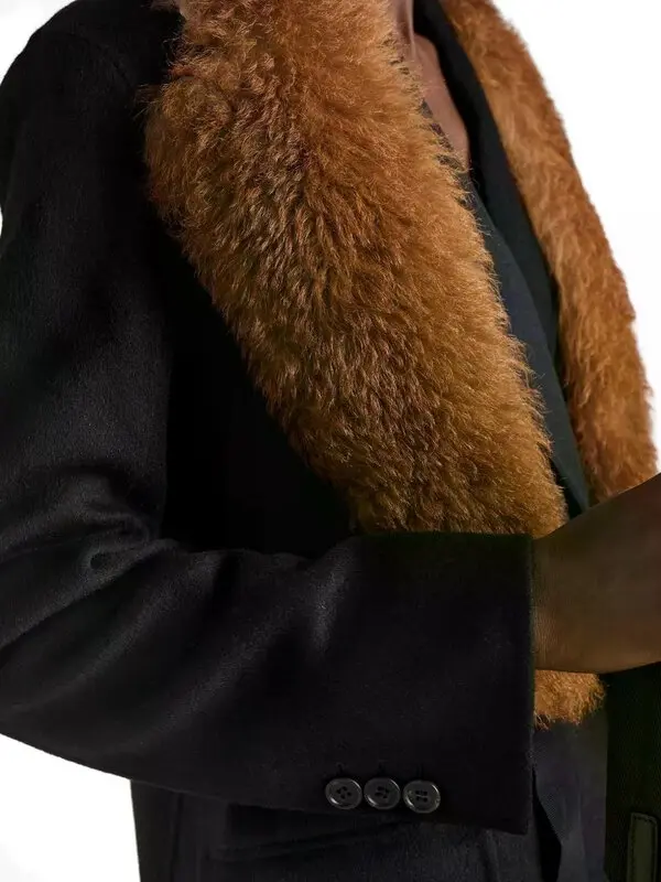 Prada Double-breasted Coat - Black