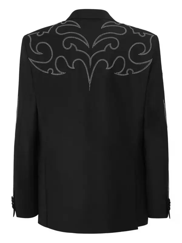 Philipp Plein Embroidered Blazer