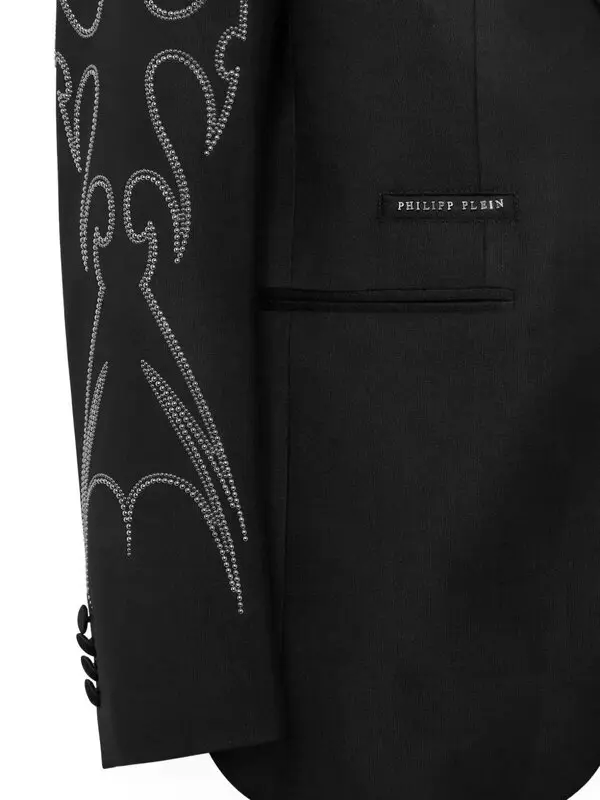 Philipp Plein Embroidered Blazer