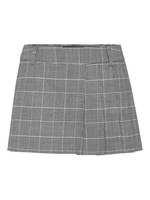 Philipp Plein Check-pattern Skort