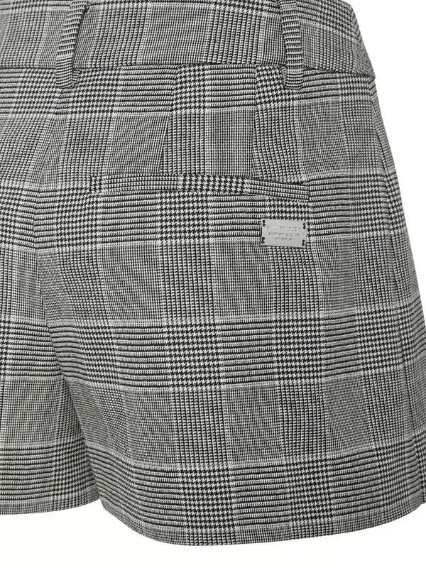 Philipp Plein Check-pattern Skort
