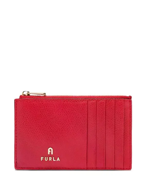 Furla Zip-around Cardholder - Red
