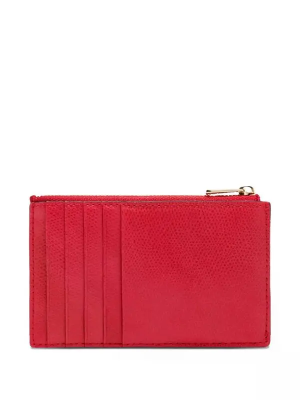 Furla Zip-around Cardholder - Red
