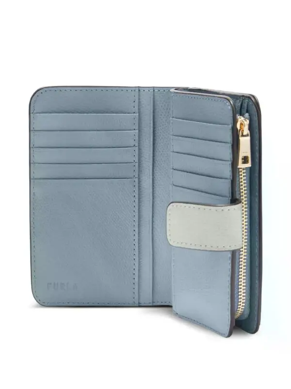 Furla Camelia Logo-detail Wallet - Blue