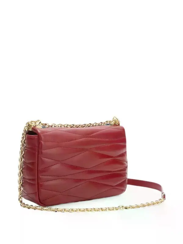 Furla Small Quilted Chain-strap Cross Body Bag - Red