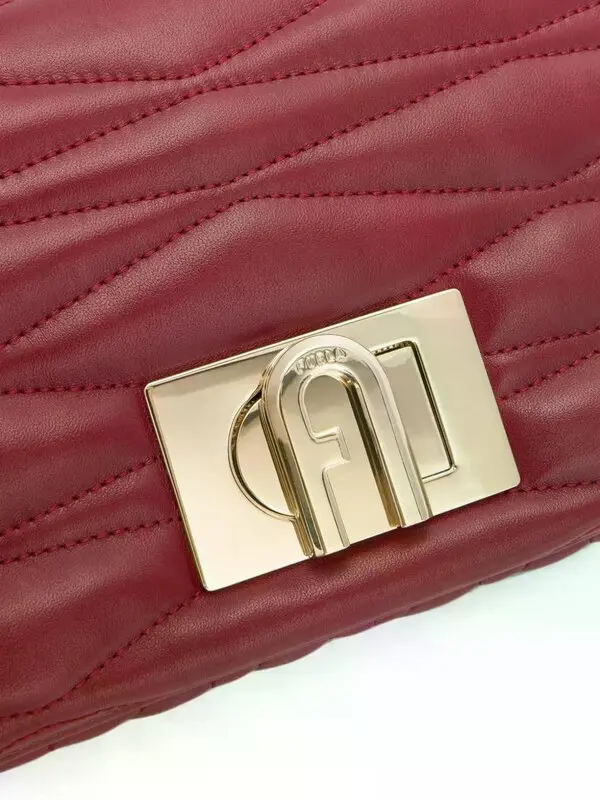 Furla Small Quilted Chain-strap Cross Body Bag - Red