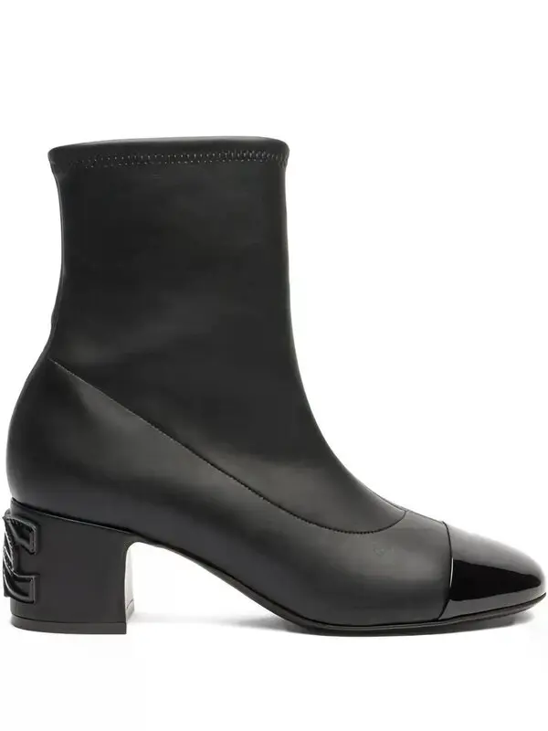Casadei 50mm Leather Ankle Boots