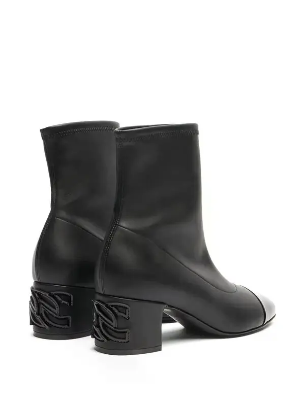 Casadei 50mm Leather Ankle Boots
