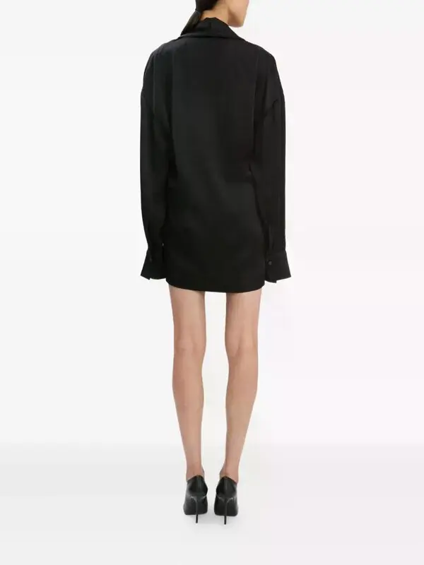 Victoria Beckham Wrap-design Mini Dress