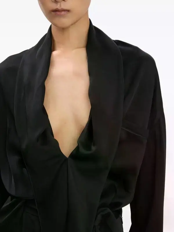 Victoria Beckham Wrap-design Mini Dress