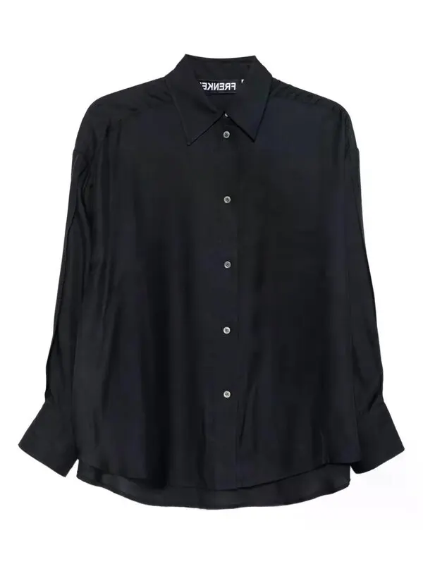 FRENKEN Button-down Shirt - Blue