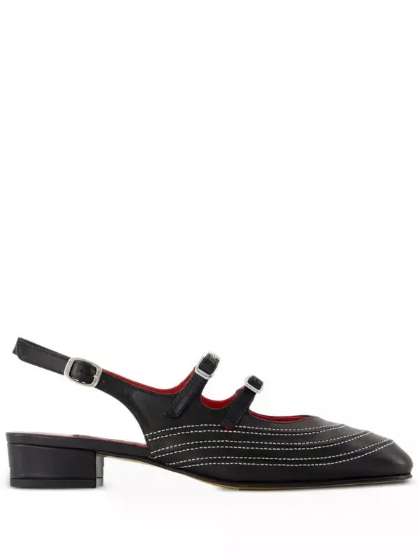 CAREL Peche Moto Buckled Pumps