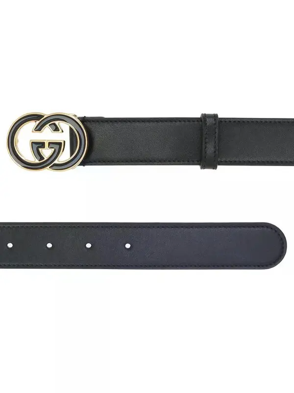 Gucci Interlocking-g Leather Belt