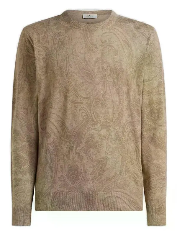 Etro Paisley-print Sweater