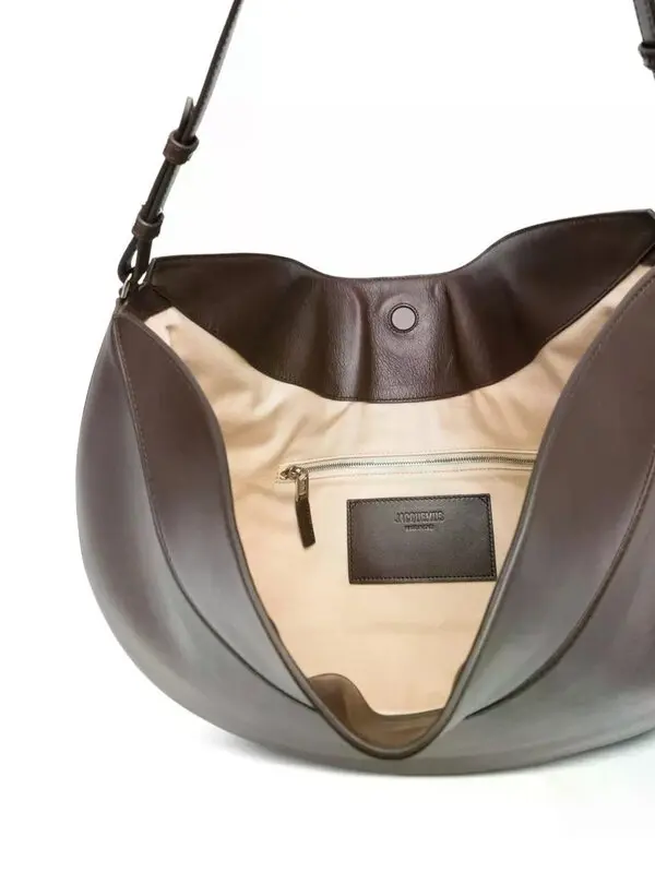 Jacquemus The Ovalo Shoulder Bag - Brown