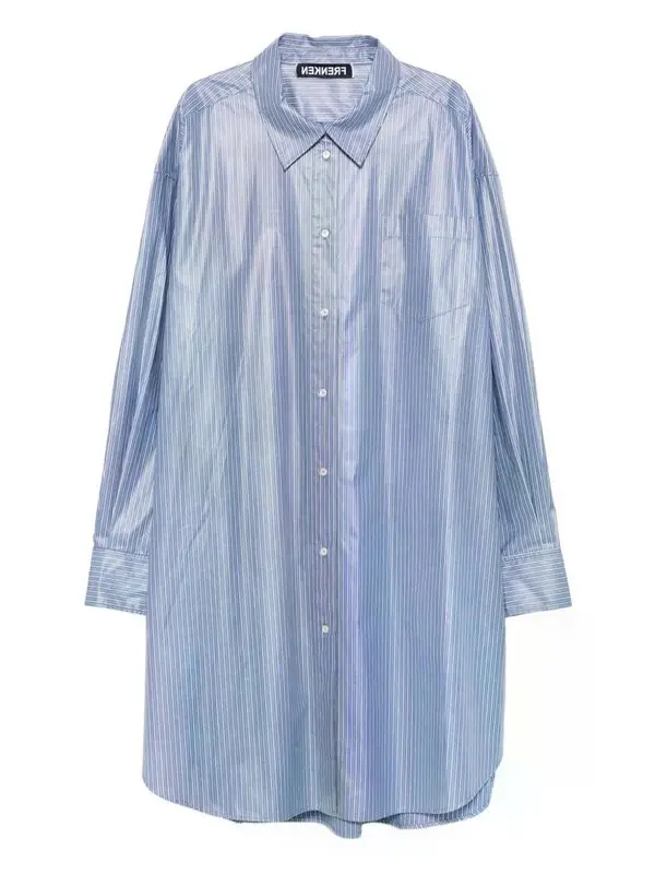 FRENKEN Stripe Shirt Dress