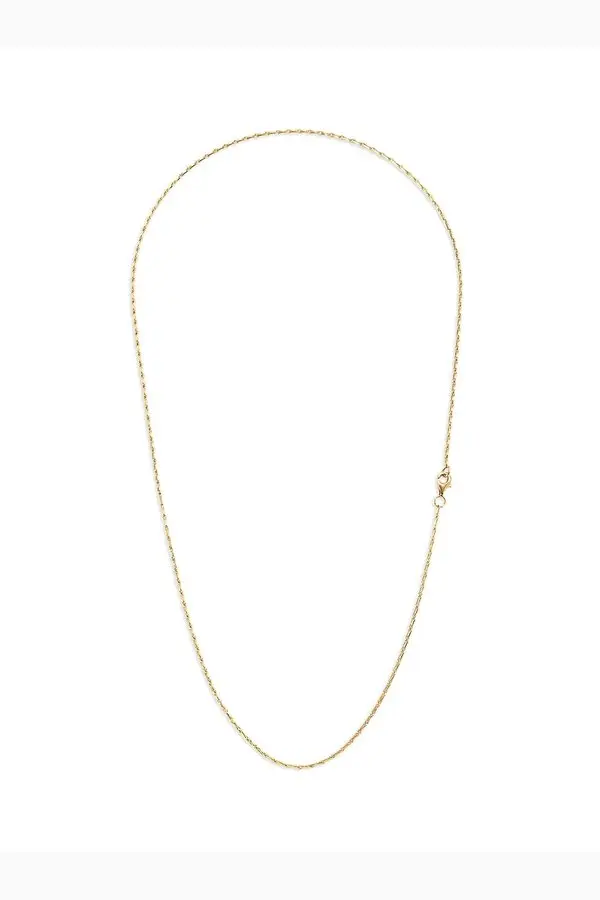 ETIQ Long Barleycorn Chain - Gold