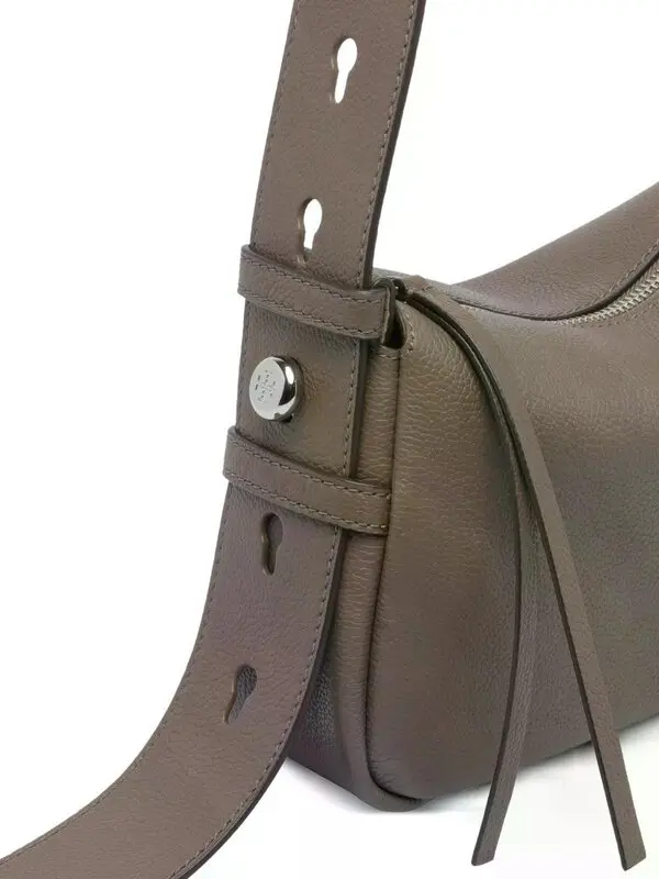 Tory Burch Small Zip-fastening Shoulder Bag - Brown