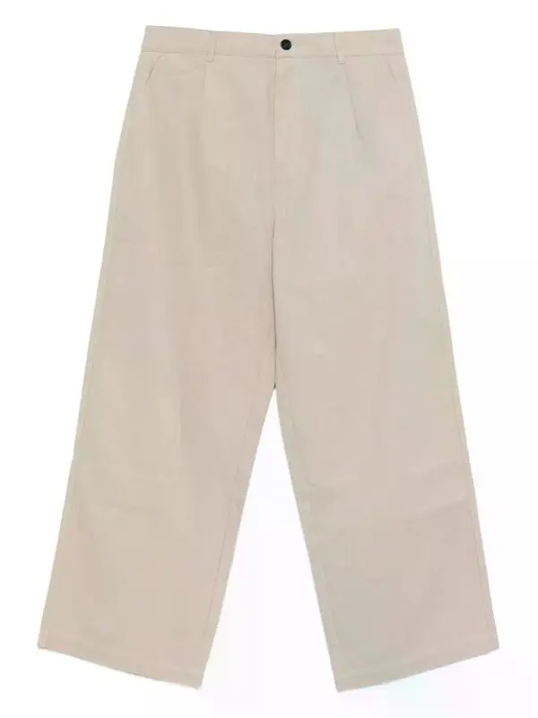 6397 Pleated Cropped Trousers