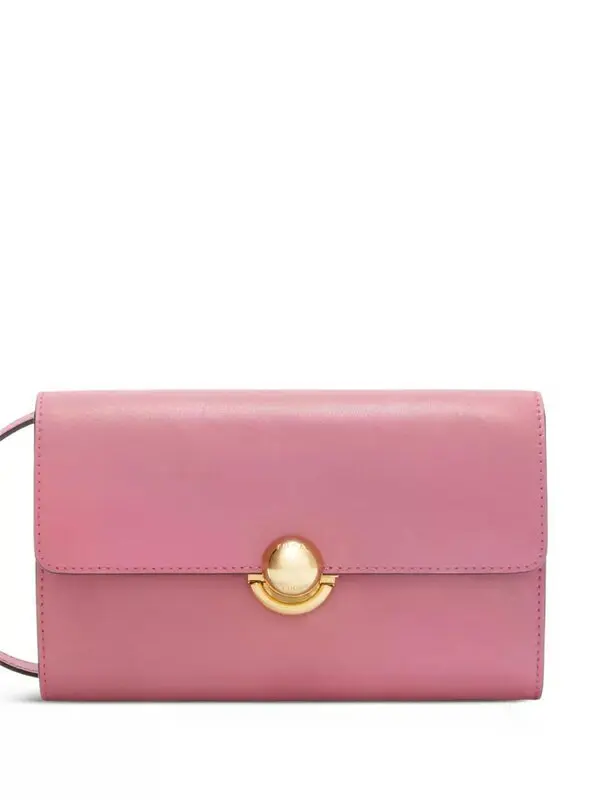 Furla Ball-clasp Leather Mini Bag - Pink