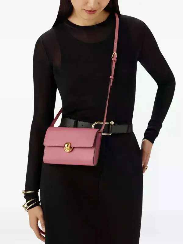 Furla Ball-clasp Leather Mini Bag - Pink