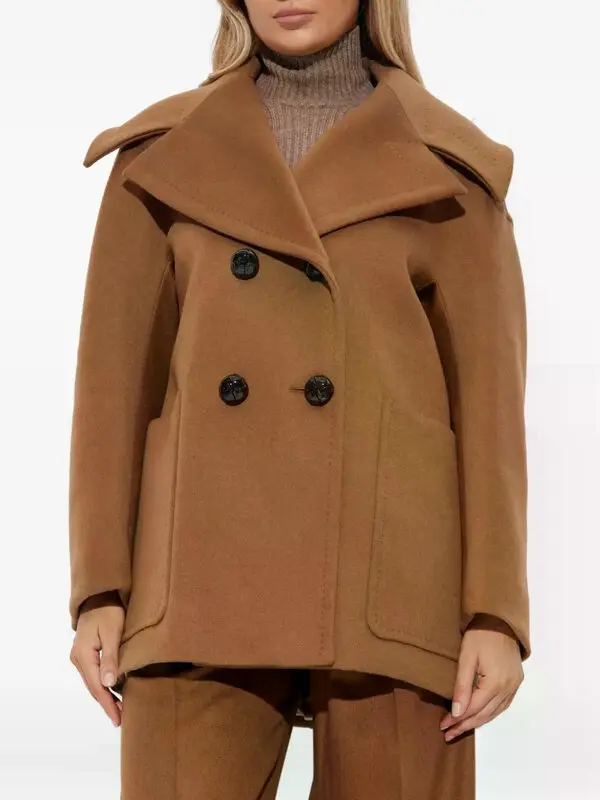 Max Mara Mario Cashmere Coat - Brown