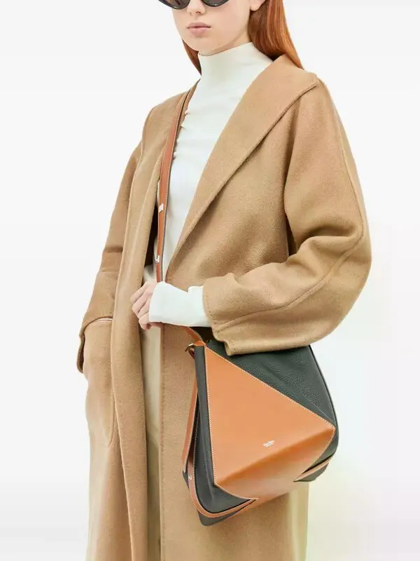 Max Mara Leather Triangular Shoulder Bag