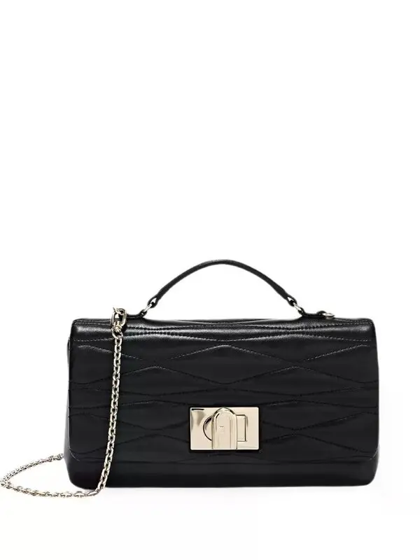 Furla 1927 Quilted Mini Bag - Black