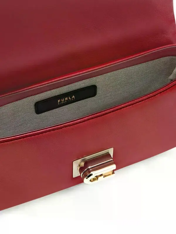 Furla 1927 Quilted Chain Mini Bag - Red