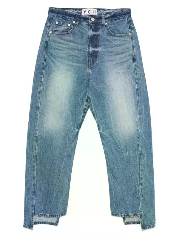 YCH High-low Hem Jeans