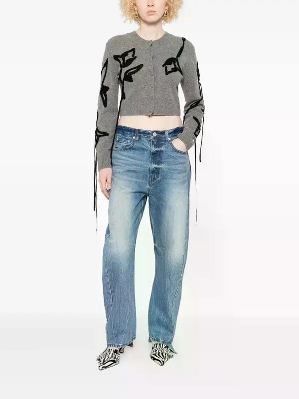 YCH High-low Hem Jeans