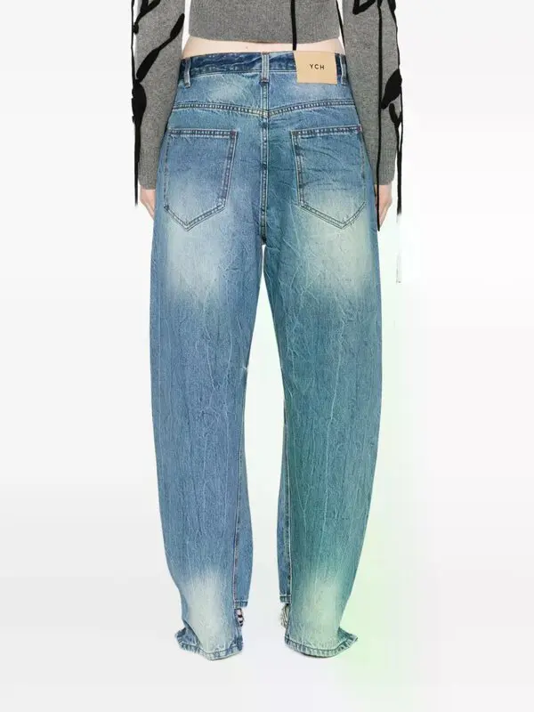 YCH High-low Hem Jeans