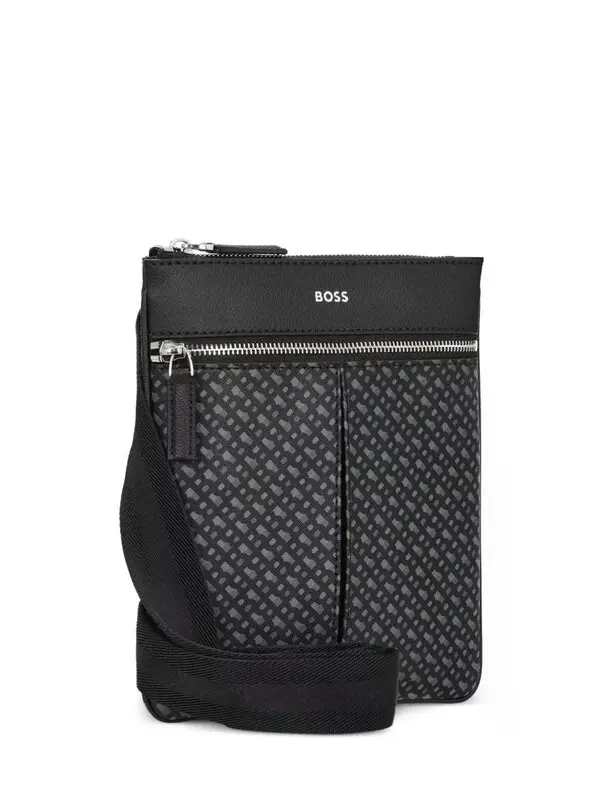BOSS Logo-pattern Messenger Bag