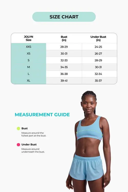 JOLYN Arabella Sports Bra - Space