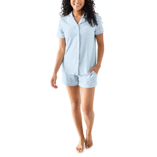 KINDRED BRAVELY Clea Short Sleeve Pajama Set - Mist