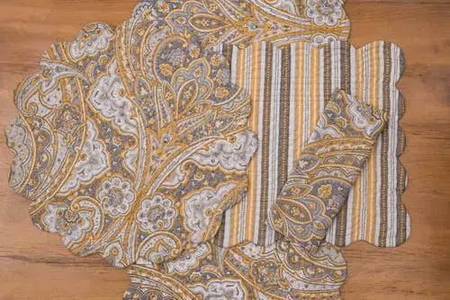 C&F HOME Shay Damask Napkin
