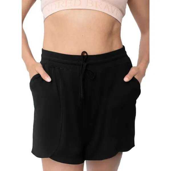 KINDRED BRAVELY Maternity & Postpartum Lounge Short - Black