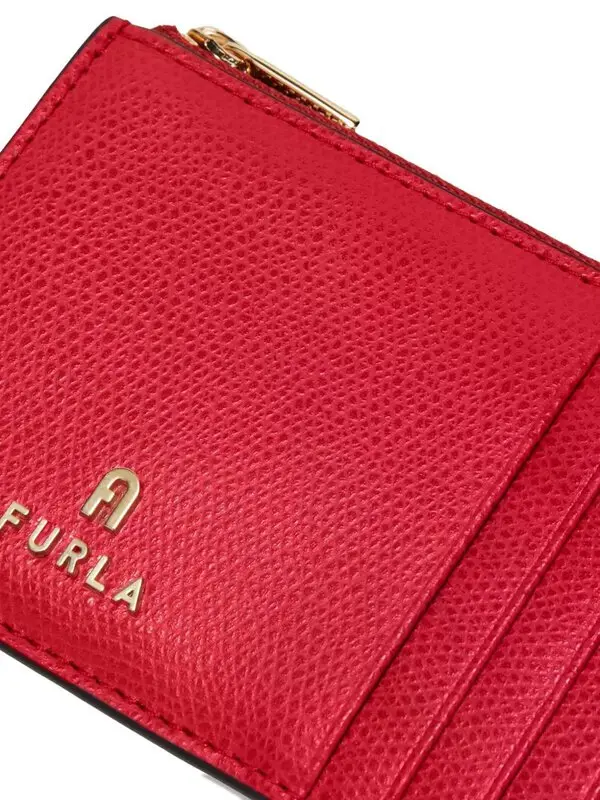 Furla Zip-around Cardholder - Red