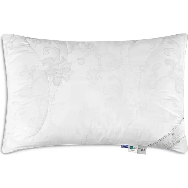TOGAS Harmonia Kapok Silk Pillow - White