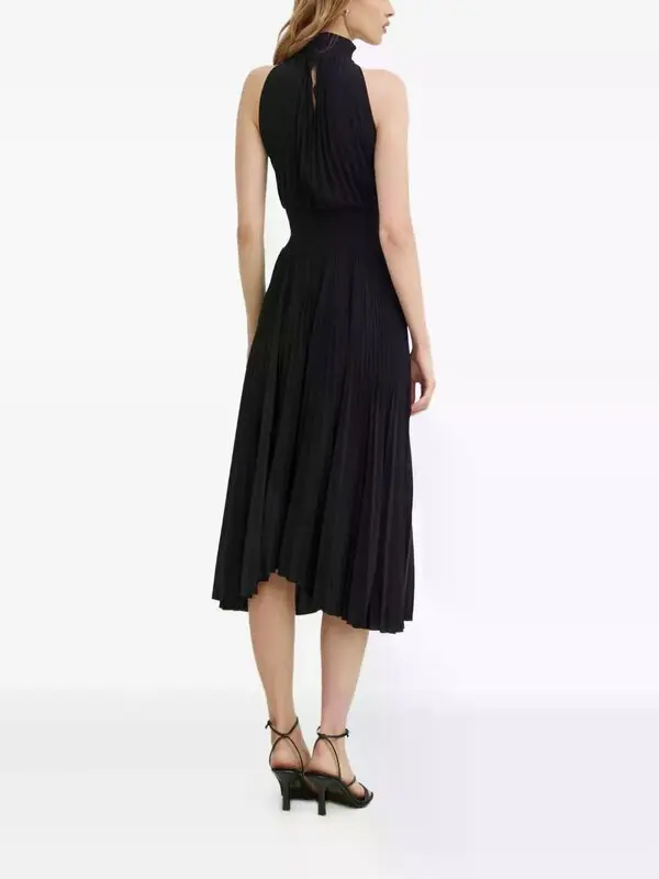 knee length dresses for ladies A.L.C. Women's Renzo II Pleated Midi-Dress - Riviera