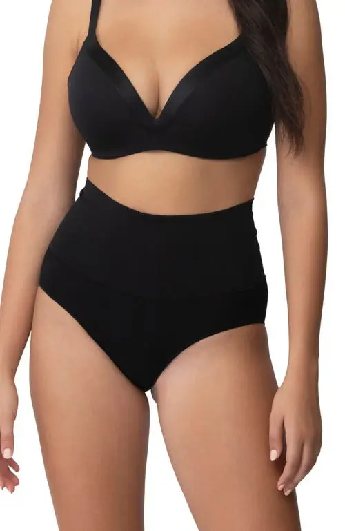 UNDEROUTFIT Smoothing At Waist Brief - Black
