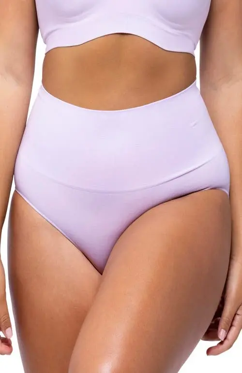UNDEROUTFIT Smoothing At Waist Brief - Lavender Fog