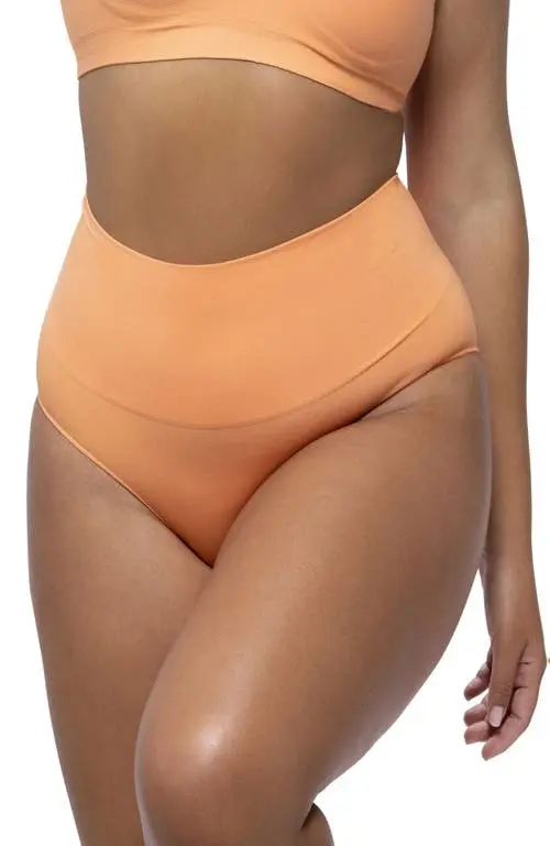 UNDEROUTFIT Smoothing At Waist Brief - Shell Coral